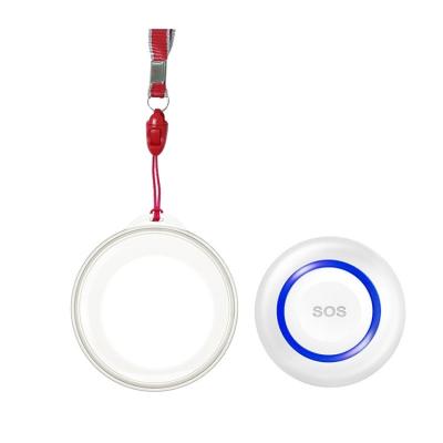 China 802.11b Tuya WiFi SOS Button 433.92MHz Smart Alarm Sensor Waterproof for sale