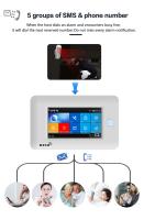 China 4.3 TFT Touch Tuya Pir Sensor 433Mhz Wifi Door And Window Sensor for sale
