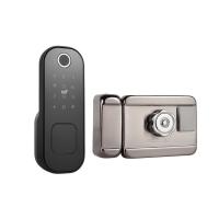 China Smartlife Tuya Biometric Fingerprint Lock Aluminum Smartlife Door Lock for sale