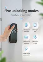 China Smartlife Tuya Biometric Fingerprint Lock Aluminum Smartlife Door Lock for sale