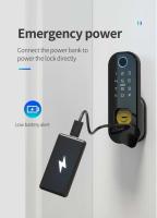 China Smartlife Tuya Biometric Fingerprint Lock Aluminum Smartlife Door Lock for sale