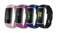 China Black TFT IP67 Tuya Smartwatch With Oximeter And Body Temperature for sale