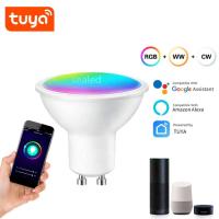 China 2700K-6500K GU10 Smart Bulb 450lm Smart Led Spotlight 5W For Bedroom for sale