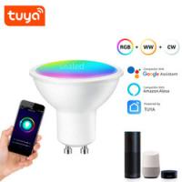 China 2700K-6500K GU10 Smart Bulb 450lm Smart Led Spotlight 5W For Bedroom for sale