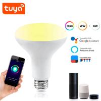 China 850LM RGB Smart WiFi LED Light 6000K 9W Tuya Led Bulb Phone App Control for sale