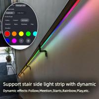 China 110lm Tuya Smart Stair Lights DC12V 1W Smart WiFi LED Light 6500K for sale