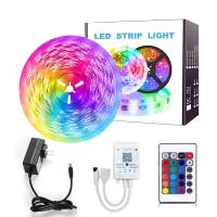 China 16.4ft Tuya Smart App Led Strip IP65 Smart WiFi LED Light Waterproof for sale