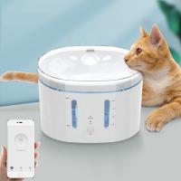 China Rounded Automatic Smart Pet Feeder Multiple Pets 2.5L RoHS CE for sale