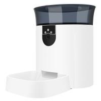 China 4000ml Smart Dog Food Dispenser AC110V Automatic Cat Feeder Wifi for sale