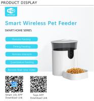 China 4000ml Smart Dog Food Dispenser AC110V Automatic Cat Feeder Wifi for sale