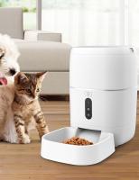 China CE 4L Smart Pet Feeder Cat Food Dispenser Timer Remote Control for sale