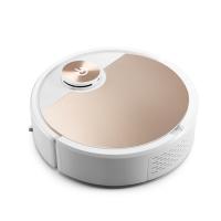 China EMC 1600pa Smart Sweeping Robot Intelligent Vacuum Cleaner White for sale
