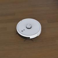 China Wifi APP 2000pa Smart Robot Vacuum Cleaner 600mL Dust Capacity for sale