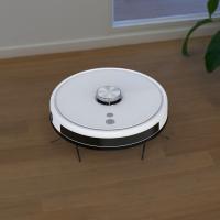 China Wifi APP 2000pa Smart Robot Vacuum Cleaner 600mL Dust Capacity for sale