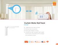 China 10A 1.2N.M Tuya Wifi Curtain Motor 100-240VAC Security Smart Home for sale