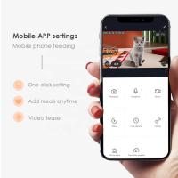 China FCC ABS Smart Pet Feeder 6L Automatic Dog Feeder With Camera for sale