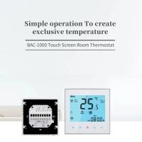 China RoHS Wifi Fan Coil Thermostat Fireproof WiFi Smart Thermostat for sale