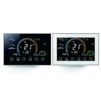 China EU LCD Tuya Air Conditioner Home Assistant Touch Screen Temperature Controller for sale