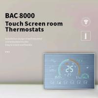 China EU LCD Tuya Air Conditioner Home Assistant Touch Screen Temperature Controller for sale