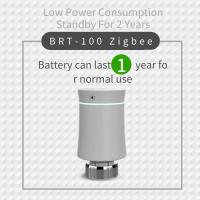 China TRV ZigBee Smart Thermostatic Radiator Valves LCD Touch Screen for sale