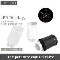 China TRV ZigBee Smart Thermostatic Radiator Valves LCD Touch Screen for sale