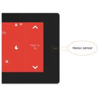 China 24 Volt 4.3in TFT WiFi Smart Thermostat With Multiple Sensors for sale