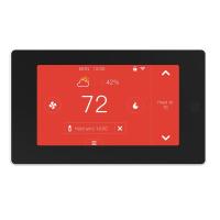 China 24 Volt 4.3in TFT WiFi Smart Thermostat With Multiple Sensors for sale