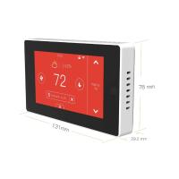 China 24 Volt 4.3in TFT WiFi Smart Thermostat With Multiple Sensors for sale