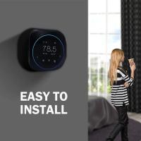 China 24VAC LED WiFi Smart Thermostat With Voice Control Electric Heat Thermostat for sale