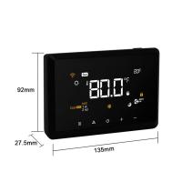 China FCC Tuya WiFi Smart Thermostat 4.3