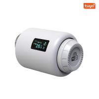 China Glomarket Tuya Version Wi-Fi Smart Oled Display Screen Ultra-Quiet Programmable Thermostatic Radiator Valve for sale