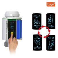China Glomarket Tuya Version Wi-Fi Smart Oled Display Screen Ultra-Quiet Programmable Thermostatic Radiator Valve for sale