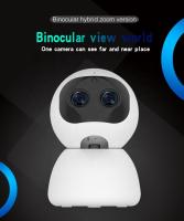 China Auto Tracking Face Recognition Binocular View Wifi PTZ Security Camera Home Security Wireless Night Vision Camera for sale