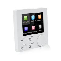 China Glomarket RGB Colorful LCD Screen Smart Thermostat Tuya App Electric Heating Thermostat Works With Alexa And Google for sale