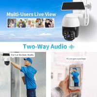China Glomarket Tuya Smart Waterproof Solar ip Camera Wifi/4G APP Remote Motion Wireless Wifi Cctv HD Camera for sale