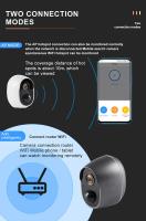 China 1080P IP66 Waterproof Wifi Security Camera Outdoor PIR Motion Detection Solar Panel Wireless Night Vision Battery Camera for sale