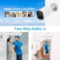 China Outdoor Smart Wifi Battery Camera PIR Human Detection Home Surveillance Security Wireless Bullet Camera for sale