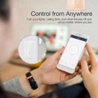 China Glomarket Us AU Standard Tuya Wifi Smart Switch 2 Gang No Neutral Wall Switch Smart Life App Control Light Switch for sale