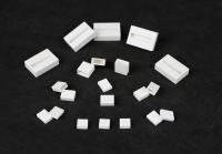 China Heat Resistant Resistor Ceramic Housing Structural Alumina Ceramic Components for sale