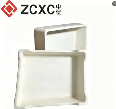 China Thermal Shock Resistance Mullite Sagger For Sodium Ion Battery Material Sintering for sale