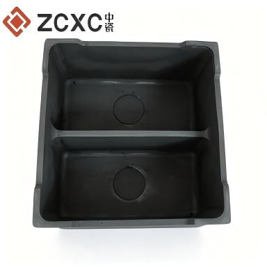 China Lithium Battery Material Graphite Ceramic Sagger Generation 2 High Density for sale