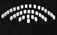 China Ceramic Housing For WireWound Resistor , Cement Resistor Shell Wear Resistant for sale