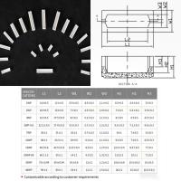 China Efficient Heat Dissipation Ceramic Resistor Housing 7WP Steatite Resistor Ceramic Body for sale