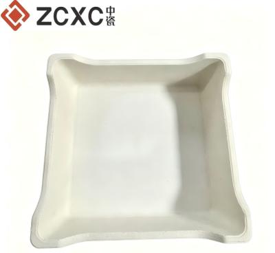 China High Purity Fused Mullite Sagger Block , NCM 811 High Nickel Cathode Sintering Sagger for sale
