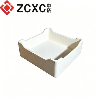 China Rectangular Customizable Mullite Cordierite Sagger Upon Request Ideal For Kiln Furniture Applications Ensuring Durability And Thermal Stability for sale