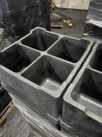 China Low Thermalconductivity oxidation resistant graphite sagger CVD providing high resistance to acidic and alkaline slags optimized for industrial for sale