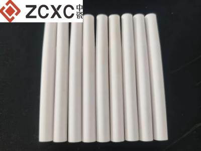 China 95% Alumina Ceramic Rod 3-50mm High Temperature 1600°C Al2O3 Solid Shaft for Resistor Furnace Kiln Support Custom Size for sale