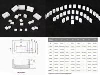 China steatite ceramic resistor case ceramic case for RX27 resistor for sale