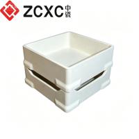 China Durable Corundum Mullite Sagger Optimized For NCM 811 High Nickel Cathode Applications Ensuring Performance In Battery Production for sale