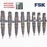 China Fuel Common Rail Injector 0445120385 Bosch Injector Suitable For Mercedes-Benz ABEC-5 for sale